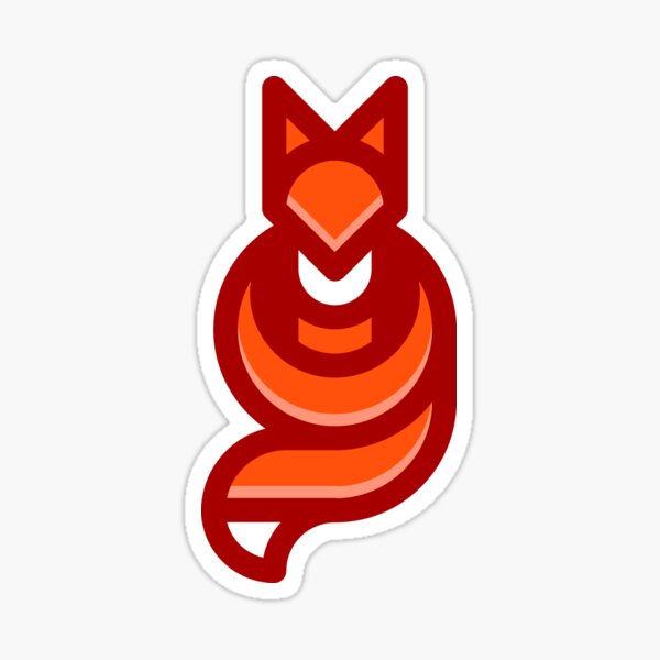 Nine Tailed Fox Stickers | Redbubble