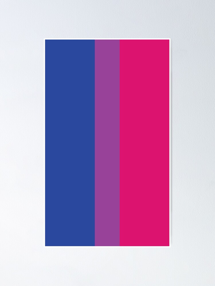 "Bisexual Pride Flag Vertical" Poster for Sale by lgbtshoppe | Redbubble