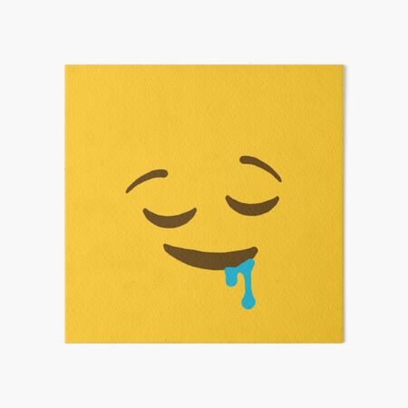 "Drool Emote" Art Board Print by AzamiThorn | Redbubble