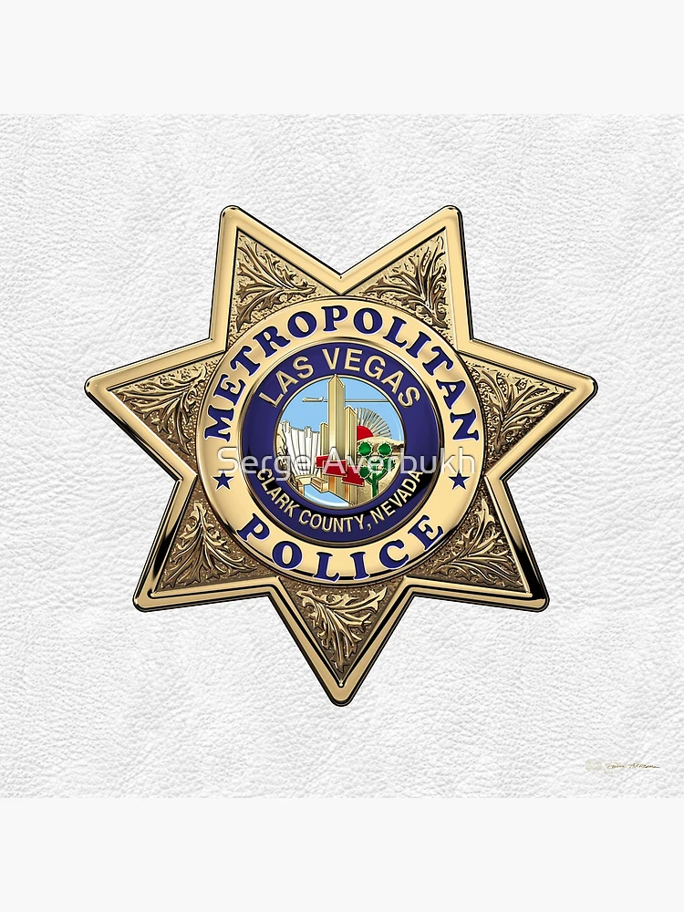 Lvmpd Logo Las Vegas Metropolitan Police Department L V M P D Badge