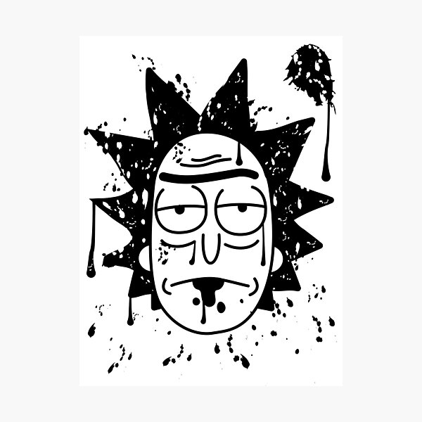 Rick and Morty Photographic Print | Redbubble