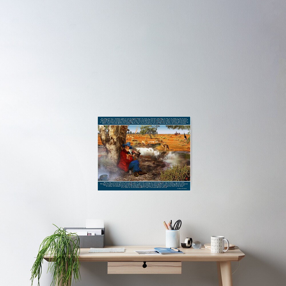 "Waltzing Matilda. National Song of Australia. Words by Banjo Paterson ...