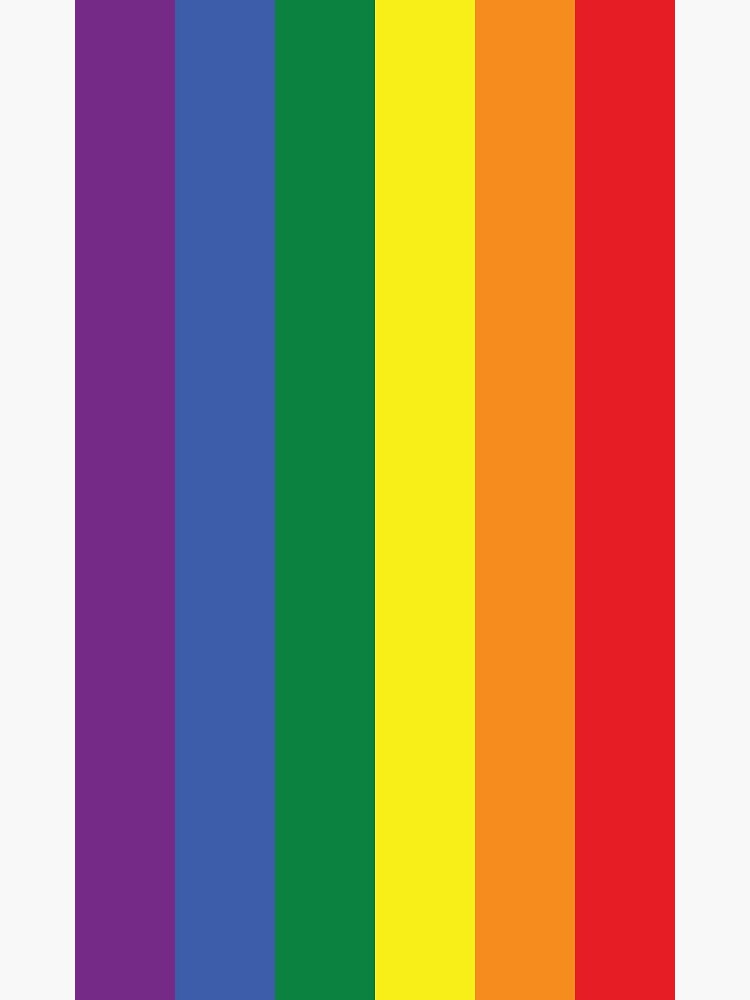 "LGBT Pride Flag Vertical" Poster for Sale by lgbtshoppe | Redbubble