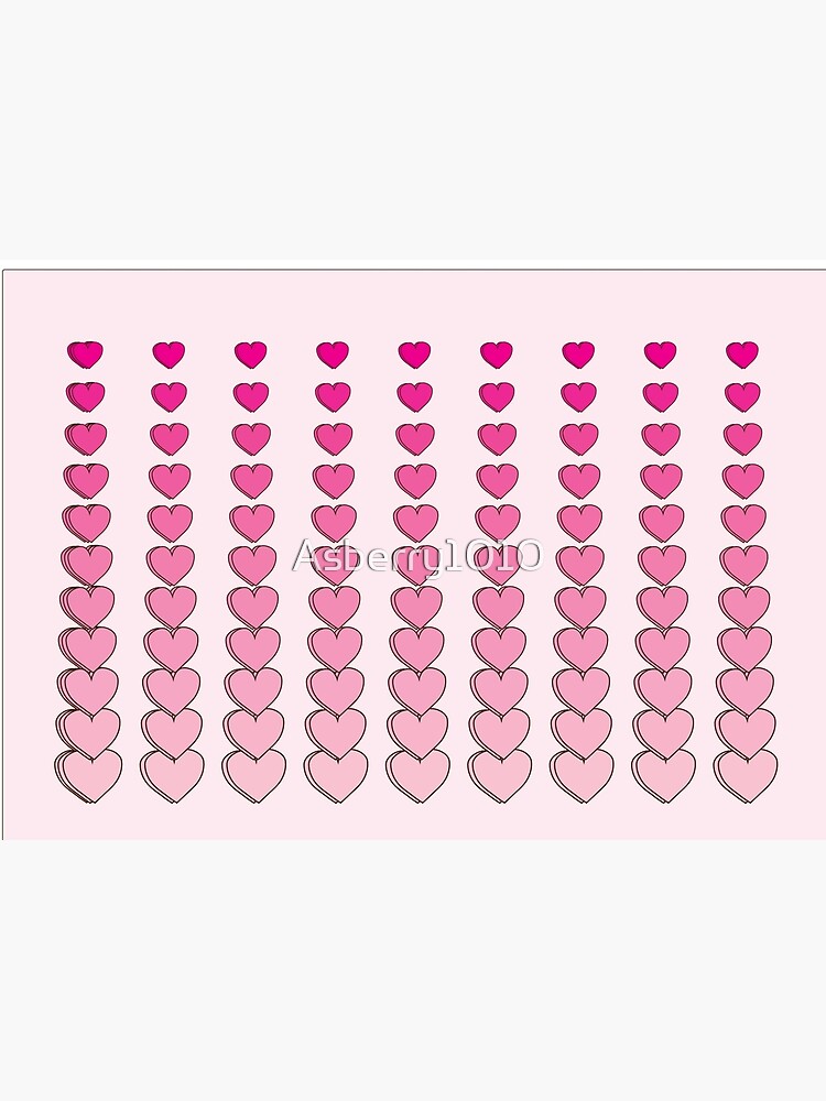 "Fading Hearts" Framed Art Print for Sale by Asberry1010 | Redbubble