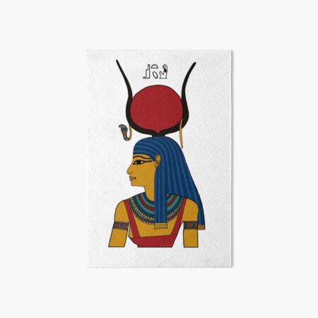 "ASET I goddess of Egypt" Art Board Print for Sale by hayta | Redbubble