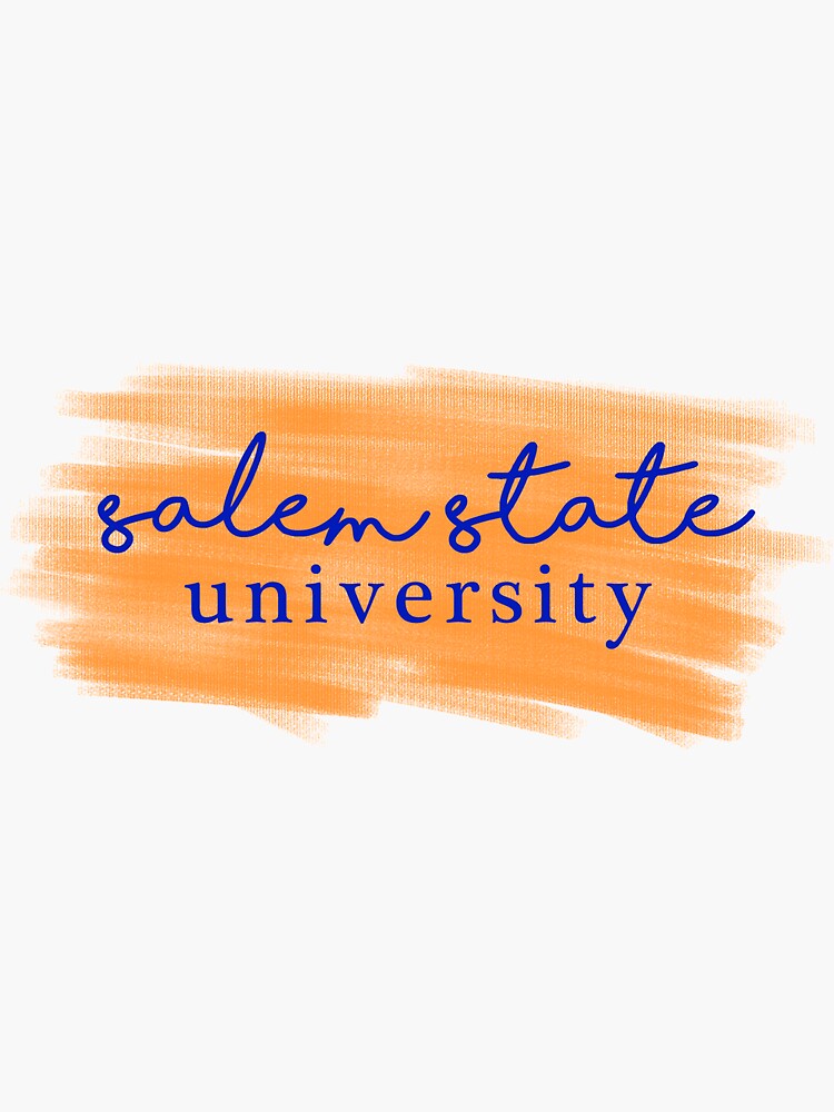 "Salem State University" Sticker for Sale by casnowdon | Redbubble