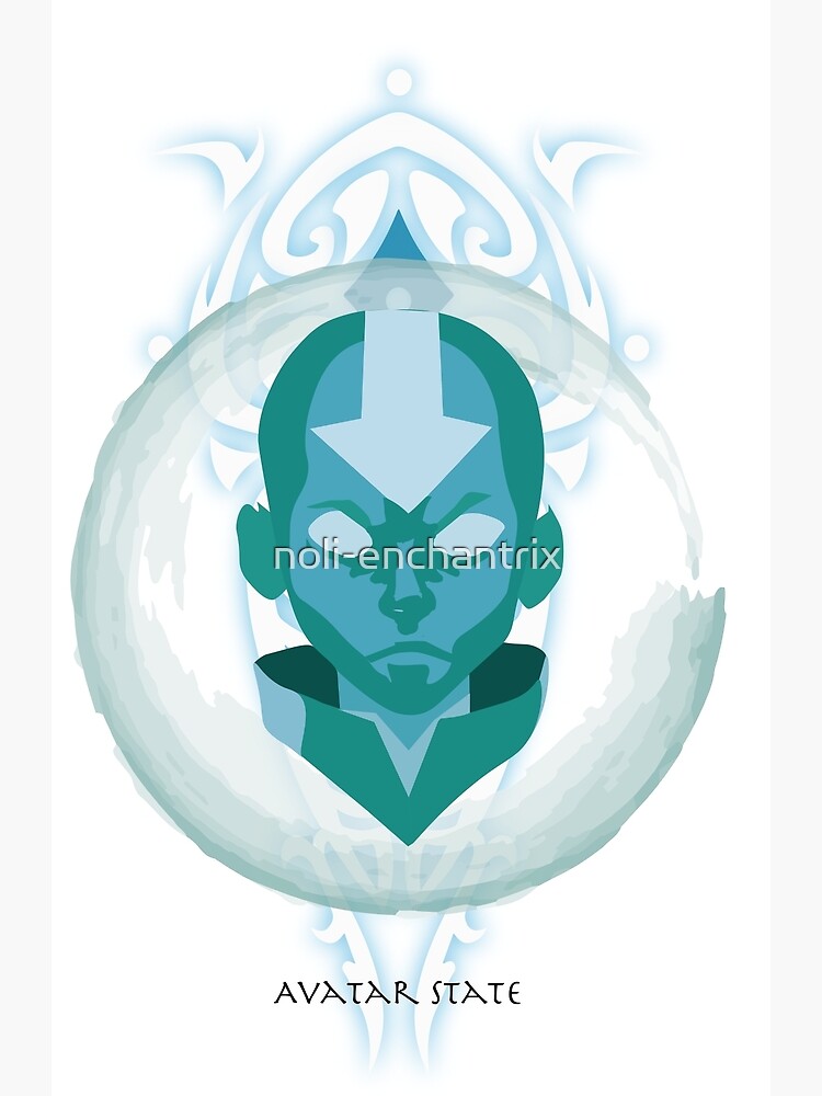 "Avatar Status - Aang" Poster by noli-enchantrix | Redbubble