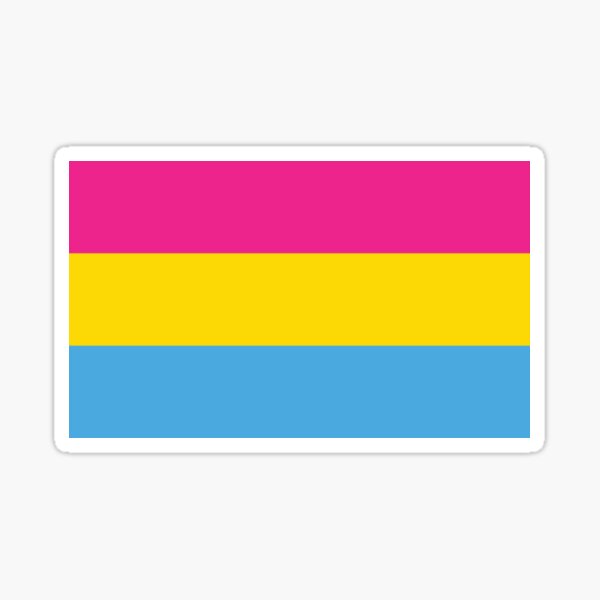"Pansexual Pride Flag" Sticker for Sale by lgbtshoppe | Redbubble
