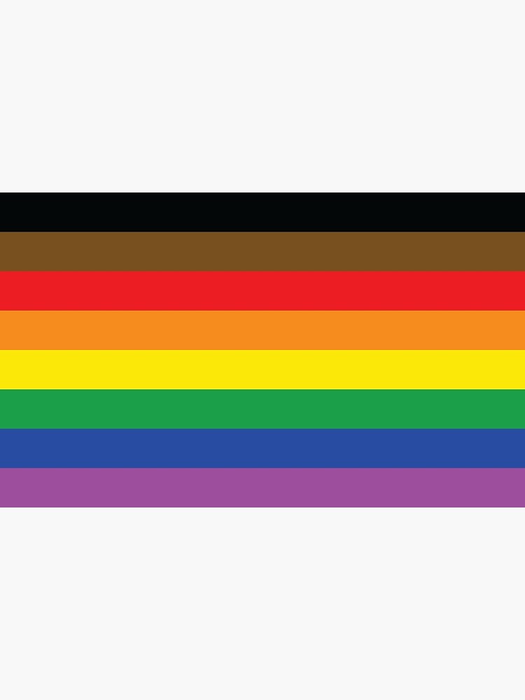 "LGBT POC Pride Flag " Poster by lgbtshoppe | Redbubble