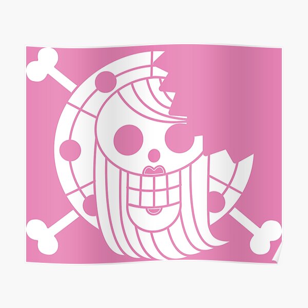 "Bonney Pirates Jolly Roger" Poster by jimjimfuria | Redbubble