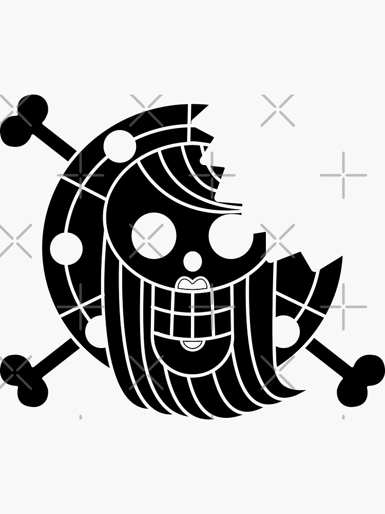 "Bonney Pirates Jolly Roger" Sticker for Sale by jimjimfuria | Redbubble