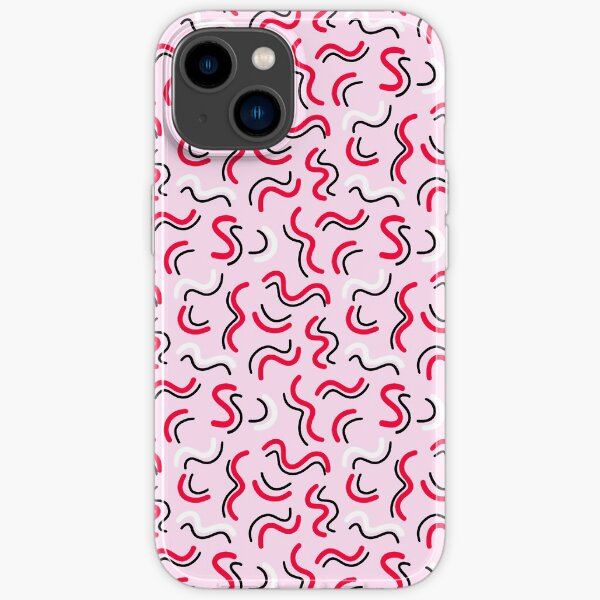 "Abstract Squiggles - Red - New" iPhone Case for Sale by areckewey ...
