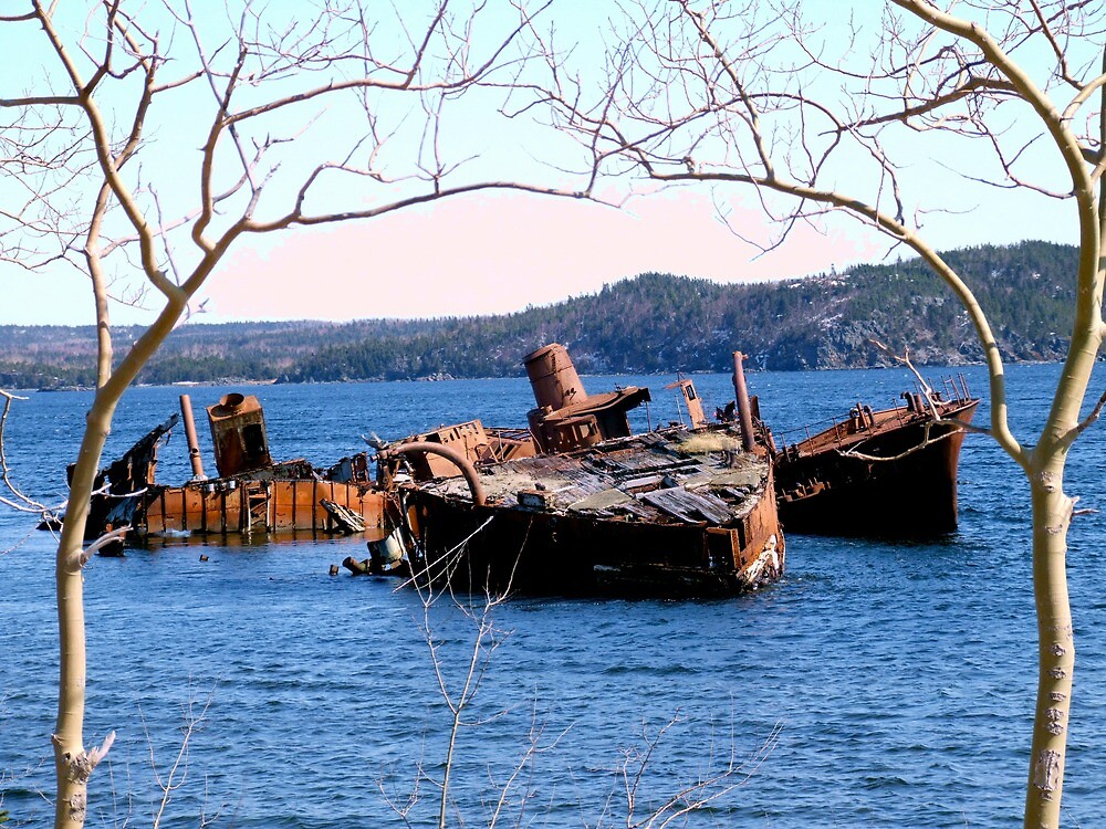 "H.M.S. Britan - Calypso Class" by Leo Head | Redbubble