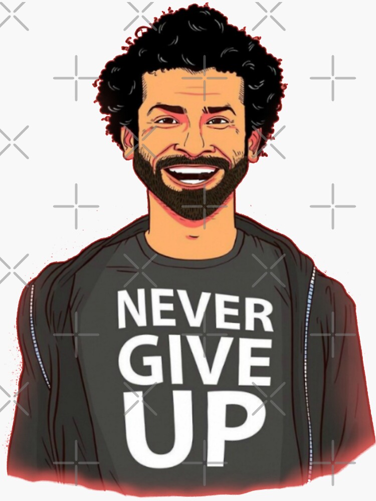 "Mo Salah Illustration Art" Sticker by samuelhega | Redbubble