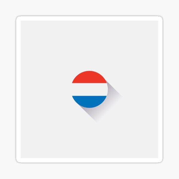 "Netherlands Flag" Sticker by artworkbyrihen | Redbubble