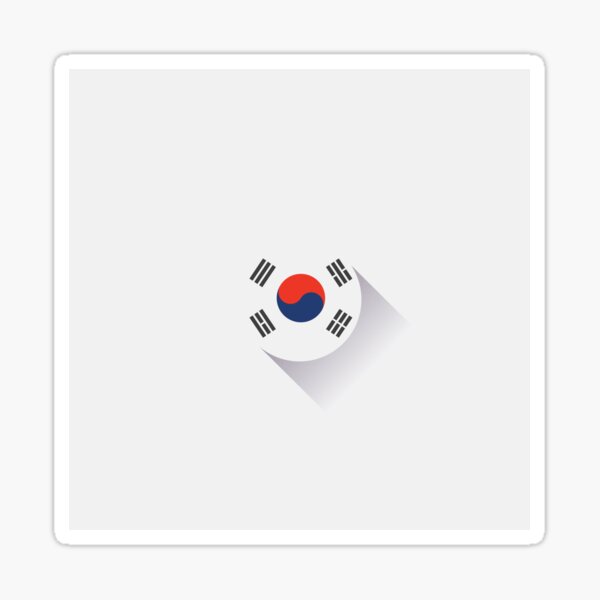 Pegatinas: La Bandera De Corea Del Sur | Redbubble