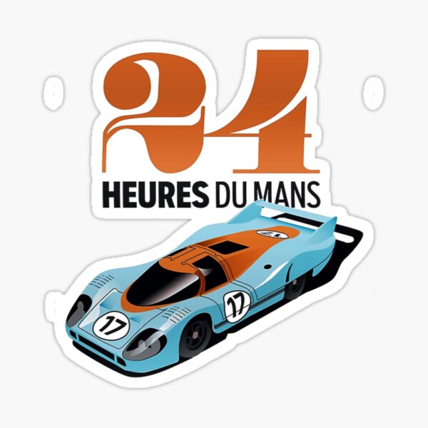 24 Hours Of Le Mans Stickers | Redbubble