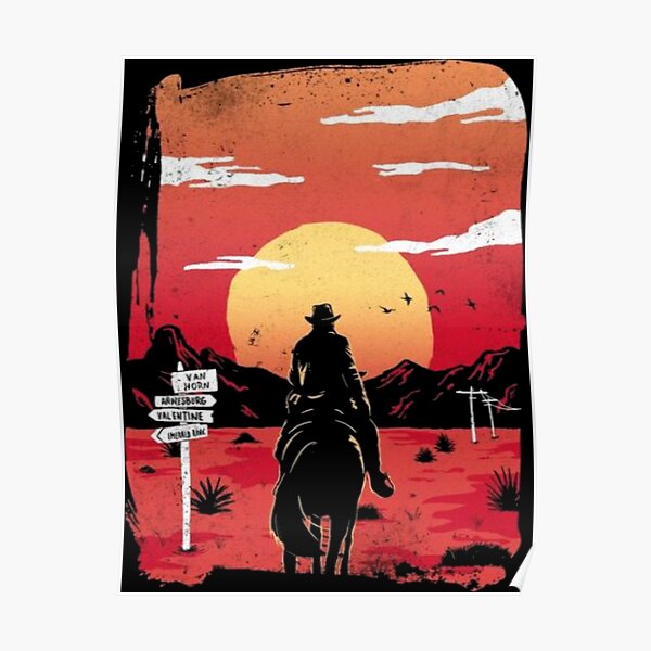 Rdr2 Posters | Redbubble
