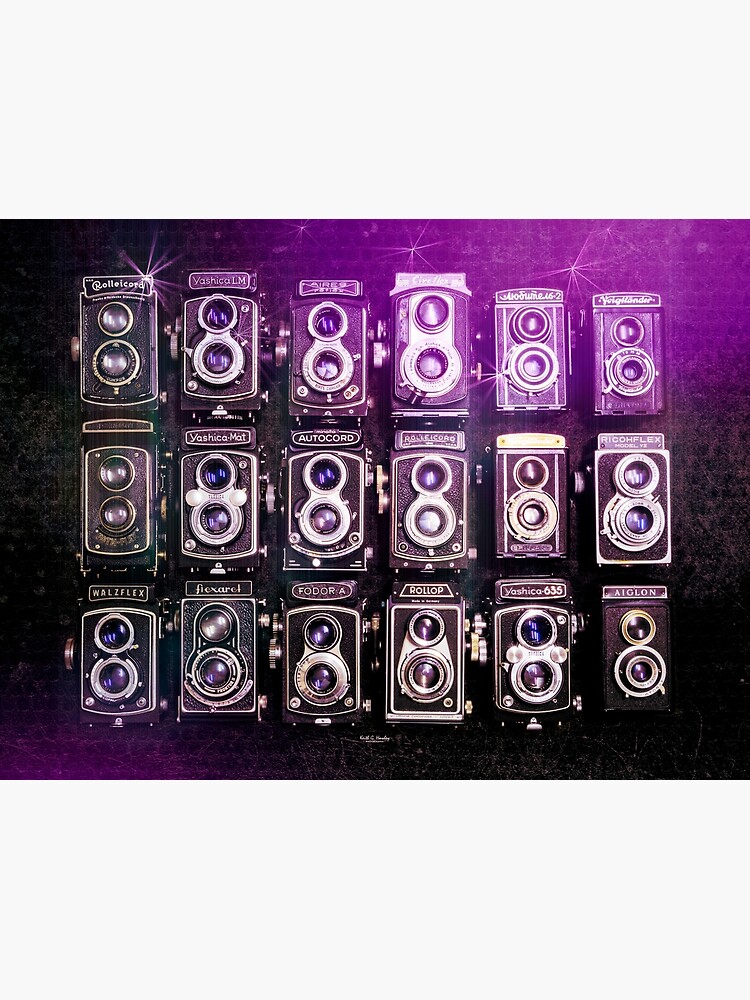 "TLR Cameras" Framed Art Print for Sale by KeithHawley | Redbubble