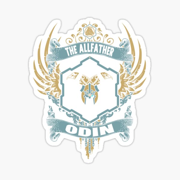 "ODIN - LIMITED EDITION" Sticker for Sale by allstarfey1 | Redbubble