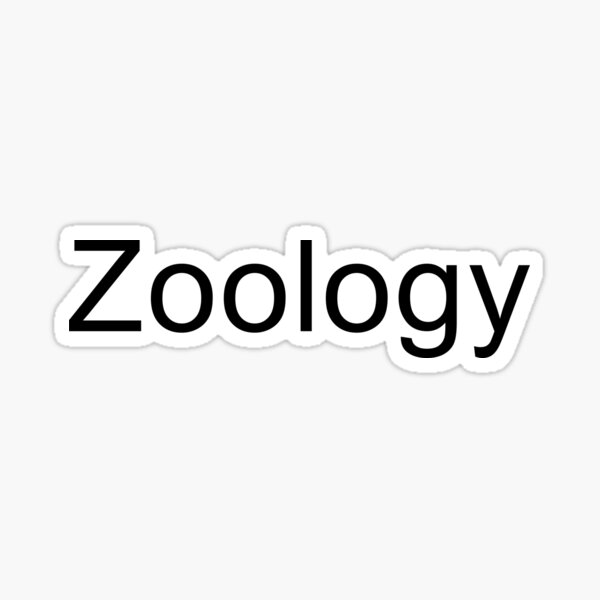 Zoology Stickers | Redbubble