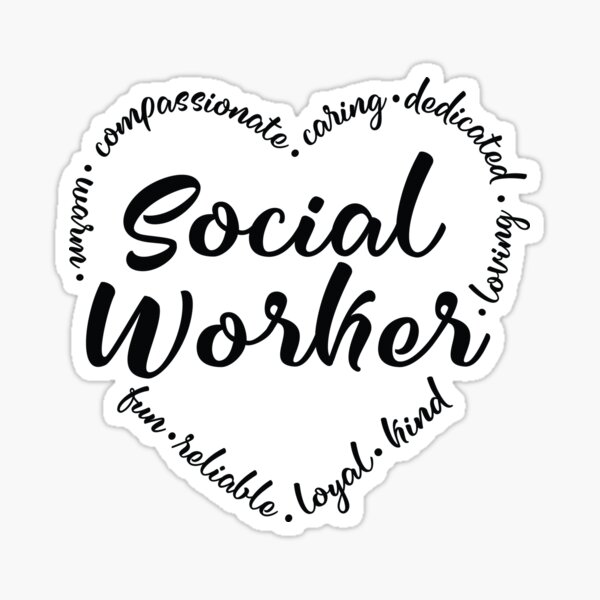 Social Worker Quotes Stickers | Redbubble