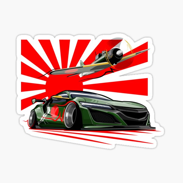 "Zero Fighters" Sticker for Sale by icemanmsc | Redbubble