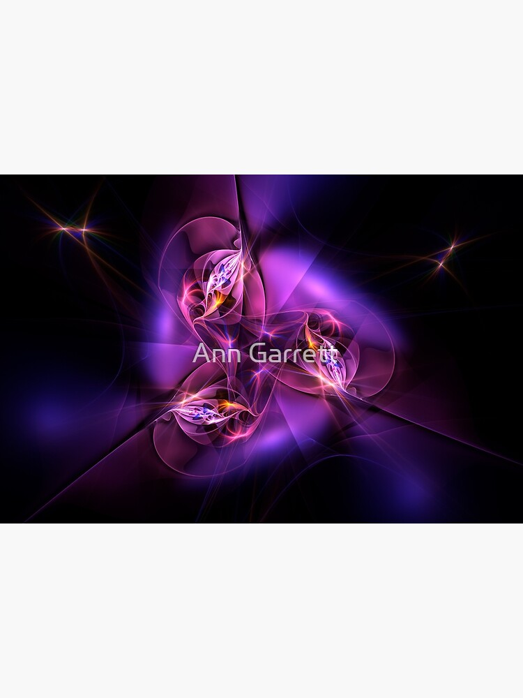 "Fractal Neon Lights" Poster by AnnG | Redbubble