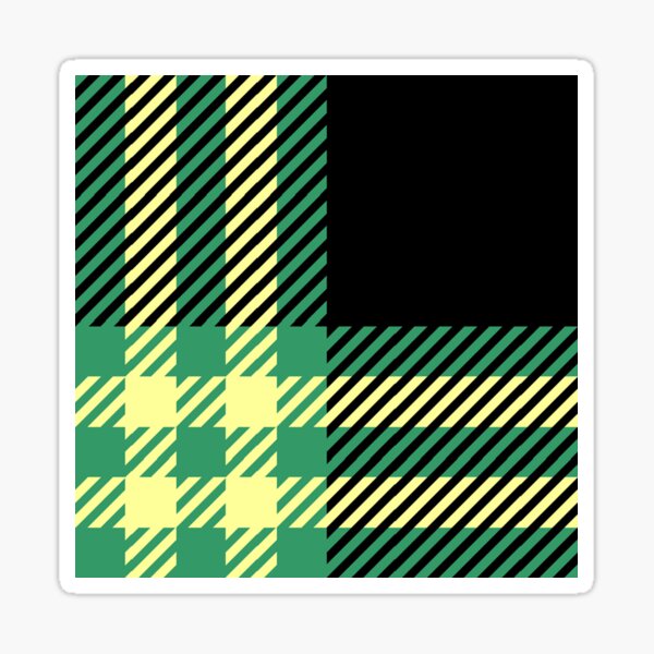 "TARTAN - 2C" Sticker for Sale by RFDEZIII | Redbubble