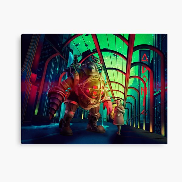 "Bioshock" Canvas Print for Sale by Rusembell | Redbubble