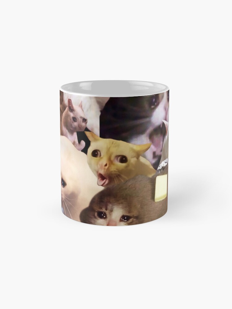 "Crying Cat Memes" Coffee Mug for Sale by Goath | Redbubble