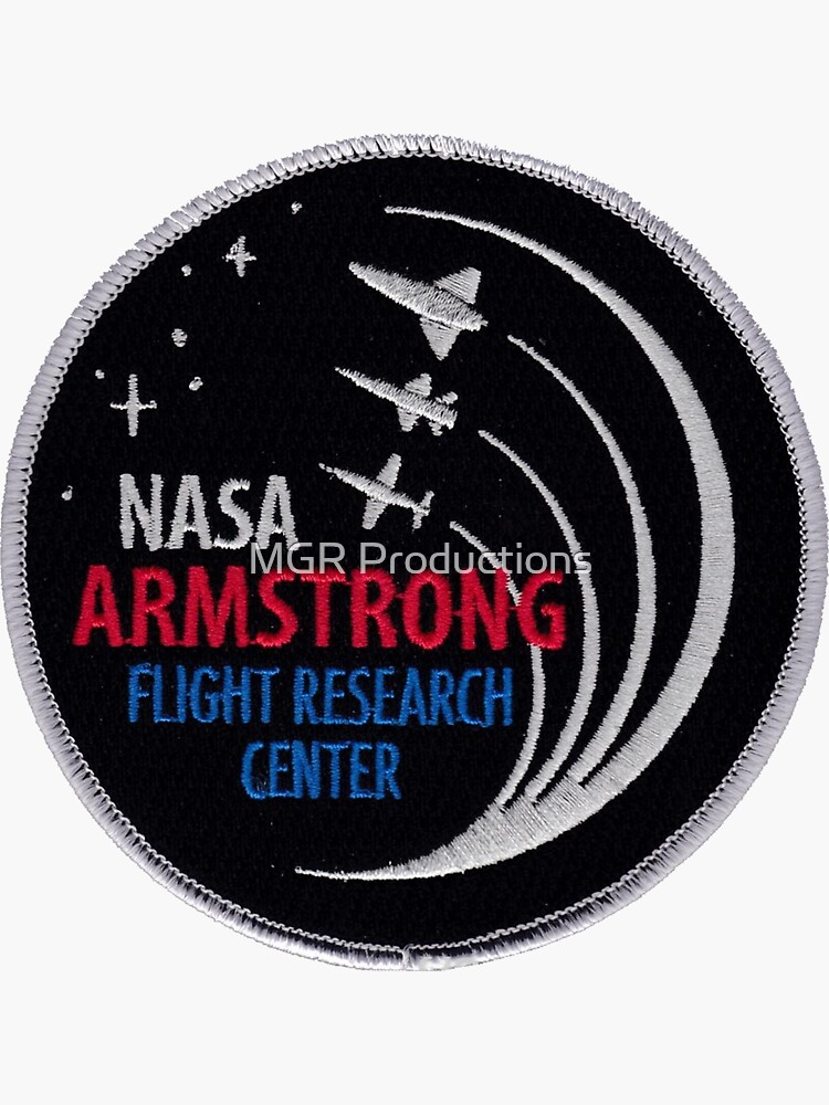 "Armstrong Flight Research Center Patch" Sticker for Sale by ...