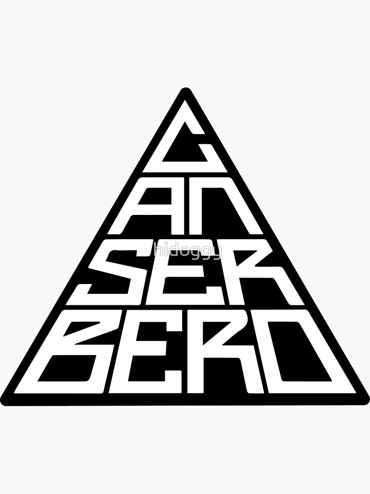 "CANSERBERO | Logo Shirts" Sticker for Sale by hidoggy | Redbubble
