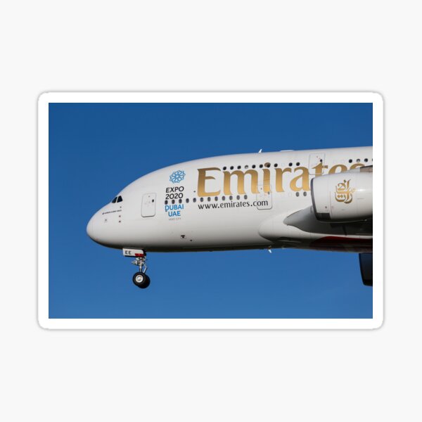 Sticker: Airbus A380 | Redbubble