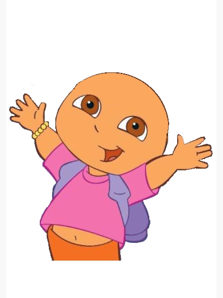 "bald dora " Poster for Sale by henri1289 | Redbubble