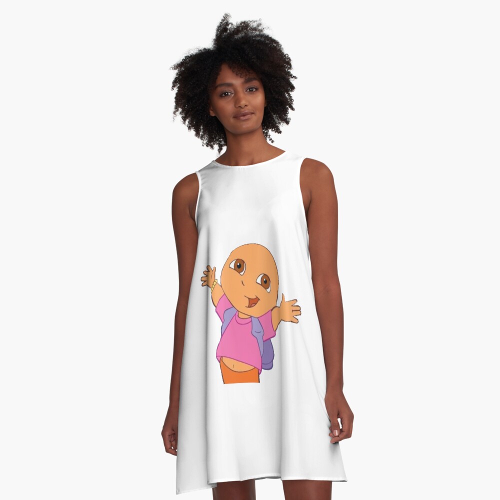 "bald dora " Drawstring Bag for Sale by henri1289 | Redbubble