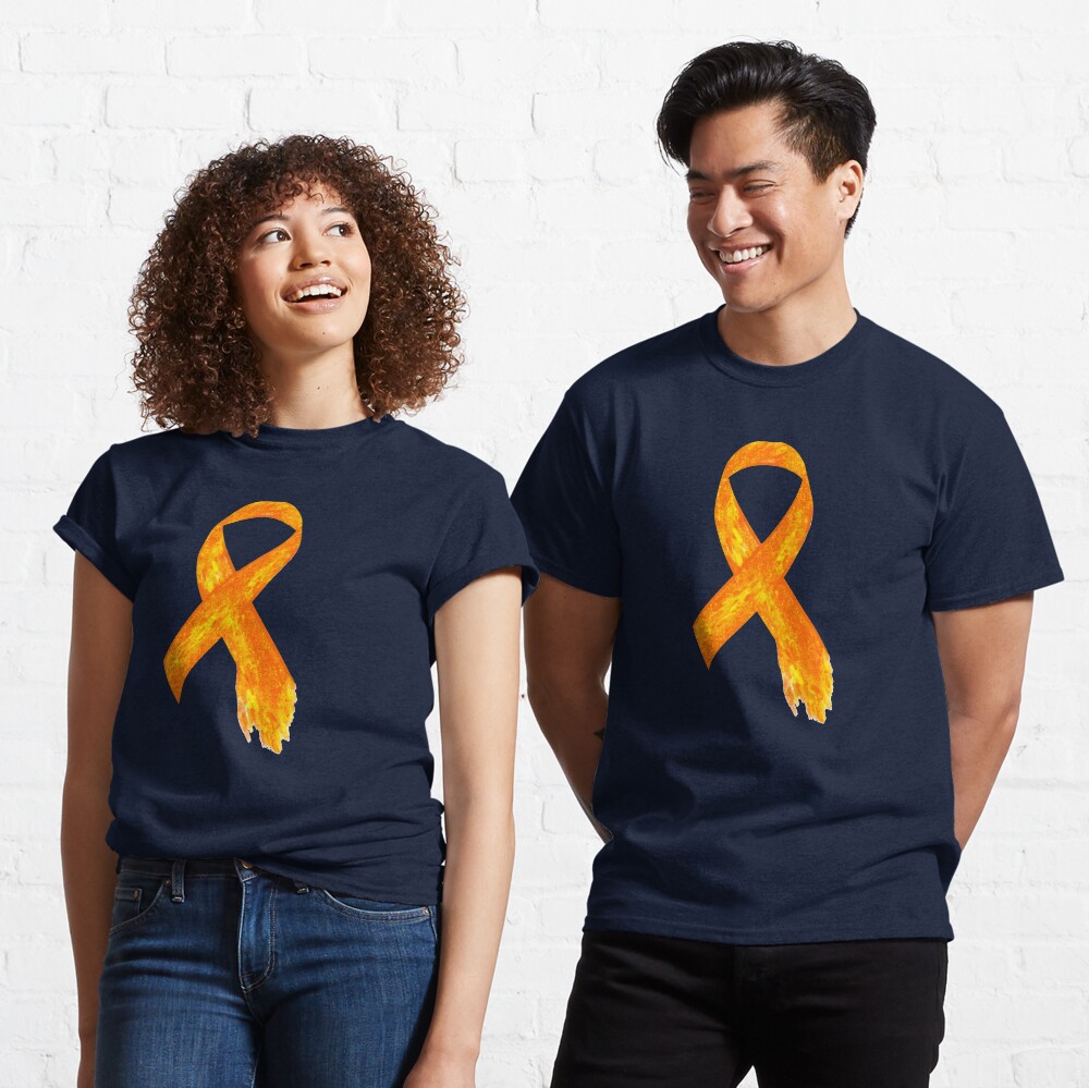 "CRPS Awareness Ribbon Orange Symbol" Sticker for Sale by raizepeace ...