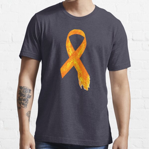 "CRPS Awareness Ribbon Orange Symbol" T-shirt by raizepeace | Redbubble ...