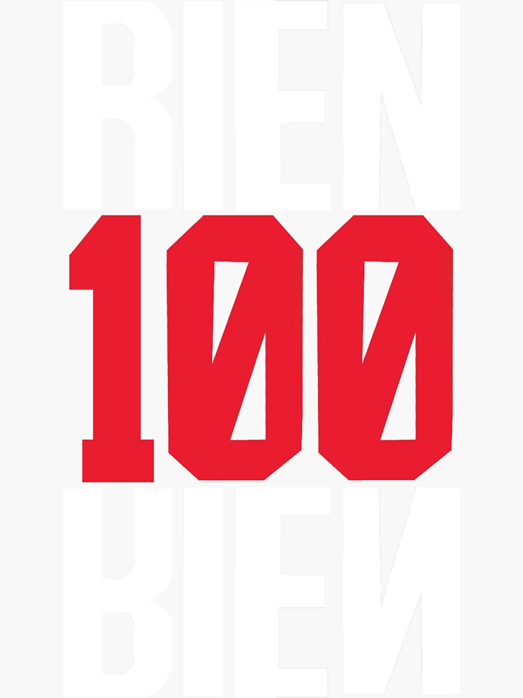 Sticker « RIEN 100 RIEN JUL », par hey-why | Redbubble