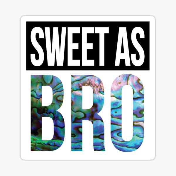"NEW ZEALAND: KIWI SWEET AS BRO TSHIRT" Sticker by Madjack66 | Redbubble
