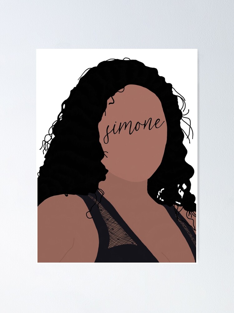 "Simone Davis" Poster by alliej14 | Redbubble
