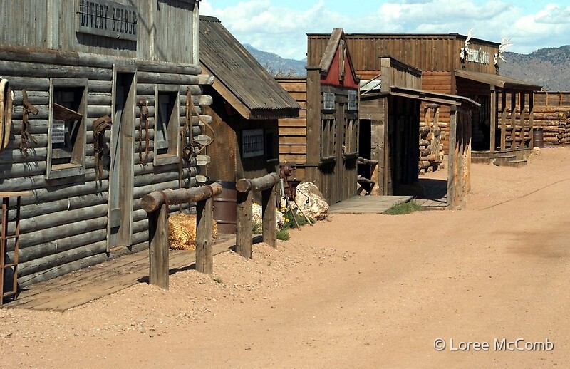 "Buckskin Joe, Colorado" by © Loree McComb | Redbubble