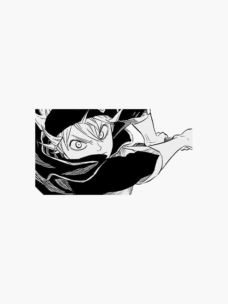 "asta black clover" Sticker for Sale by itsgalalala | Redbubble