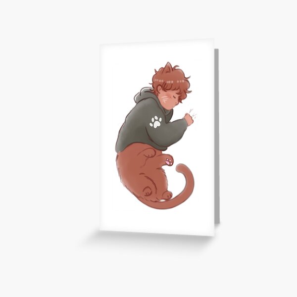 "Cattaur Nyeil" Greeting Card by godotco | Redbubble