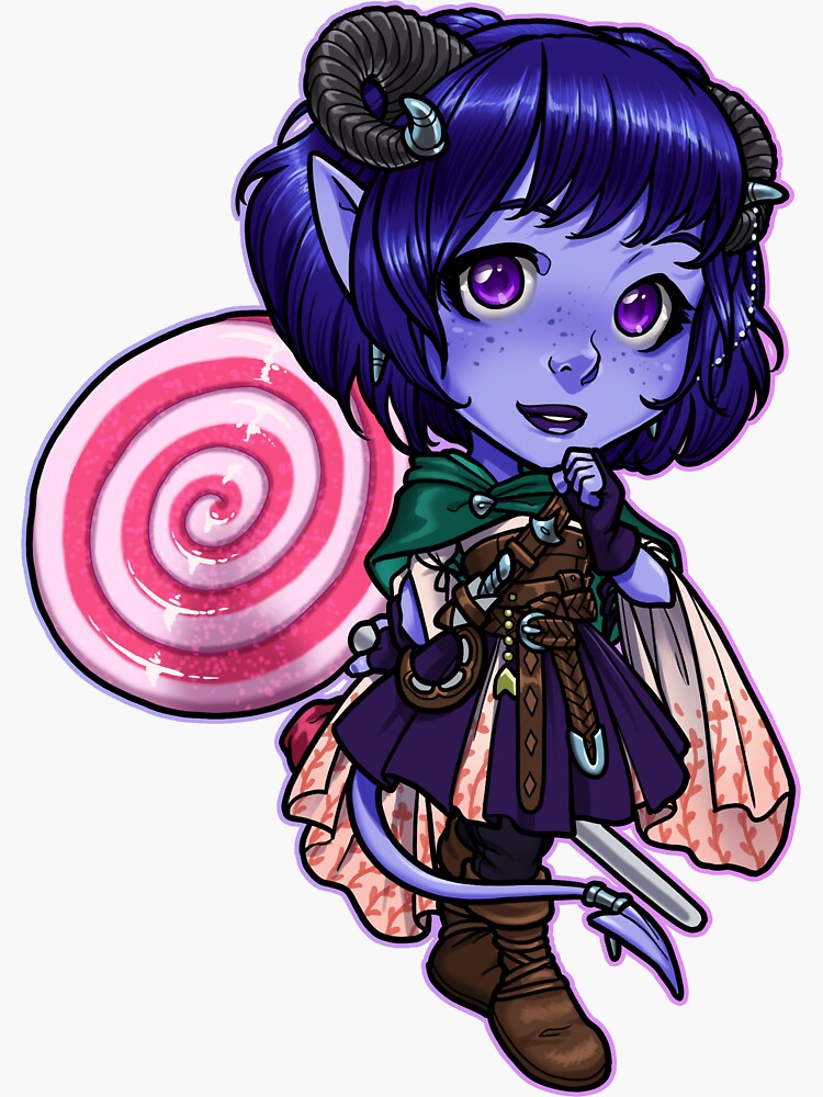 "Jester Chibi" Sticker by ghostfire | Redbubble