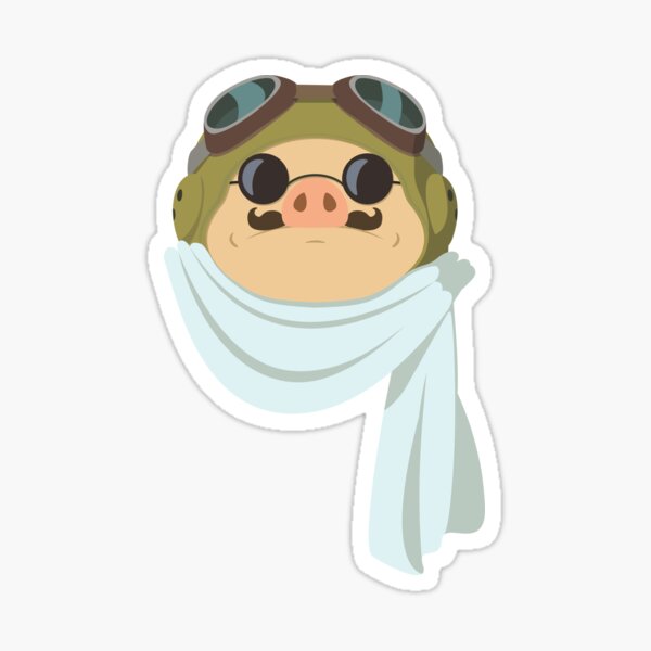 Porco Rosso Stickers | Redbubble