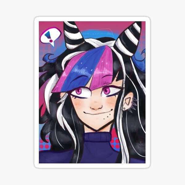 "Ibuki Mioda!" Sticker for Sale by Kirikingyeeart | Redbubble