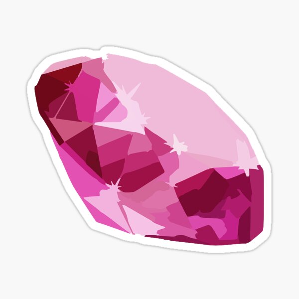 "the lost ruby " Sticker for Sale by Alysonzeller | Redbubble
