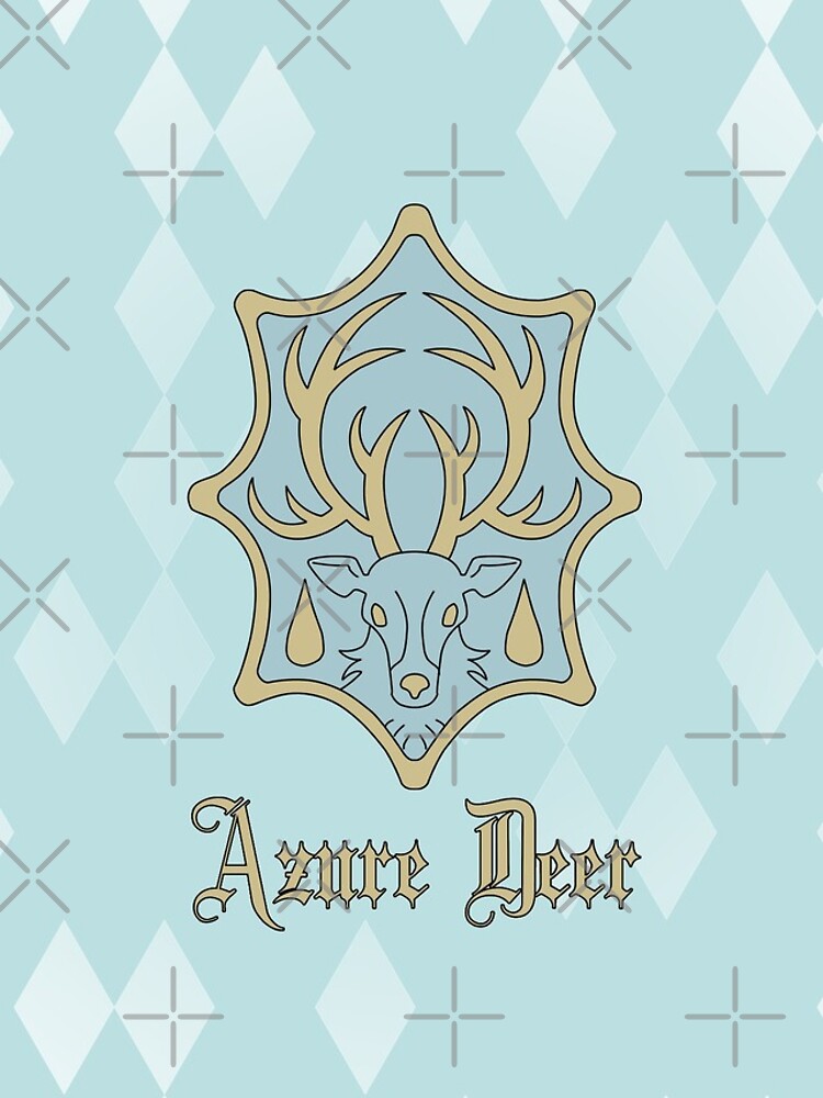 "Azure Deer badge black clover" iPhone Case for Sale by FerreiratFF ...