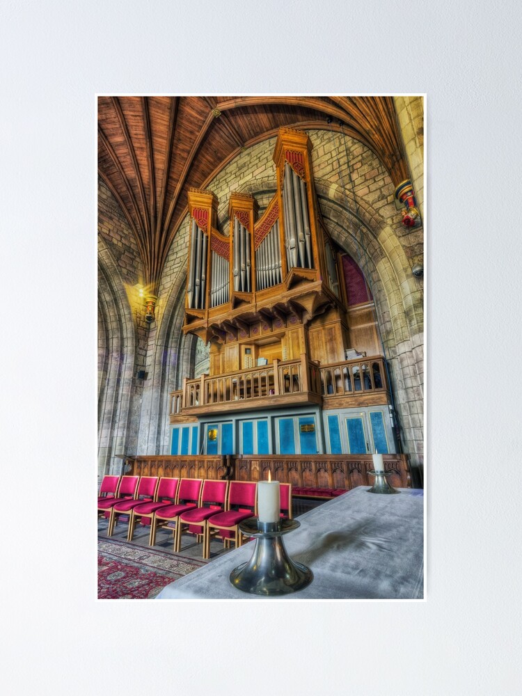 "Cathedral Organ" Poster by MitchellAK | Redbubble